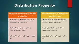 Rational numbers | PPTX