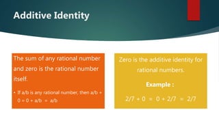 Rational numbers | PPTX
