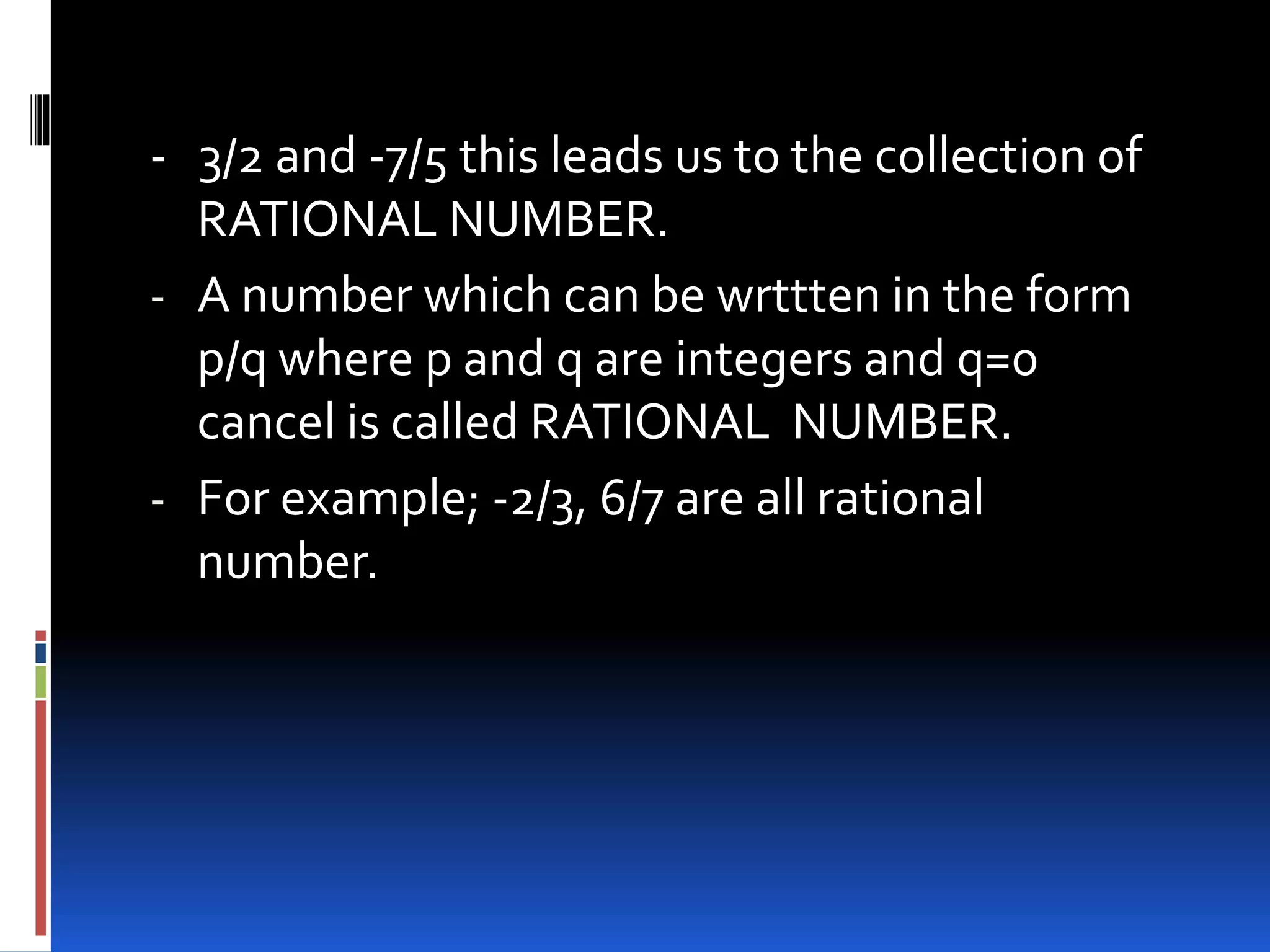 Introduction to rational no | PPTX
