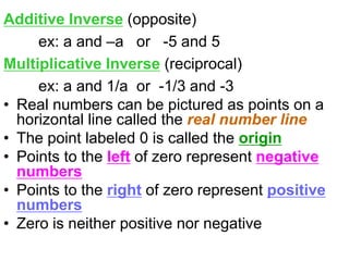Rational number for class VIII(Eight) by G R AHMED , K V KHANAPARA | PPT