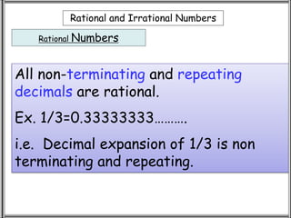 Rational number for class VIII(Eight) by G R AHMED , K V KHANAPARA | PPT