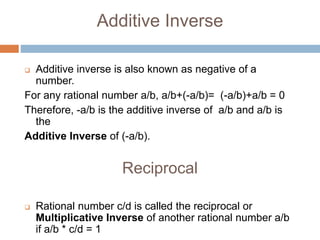 Rational Numbers | PPTX