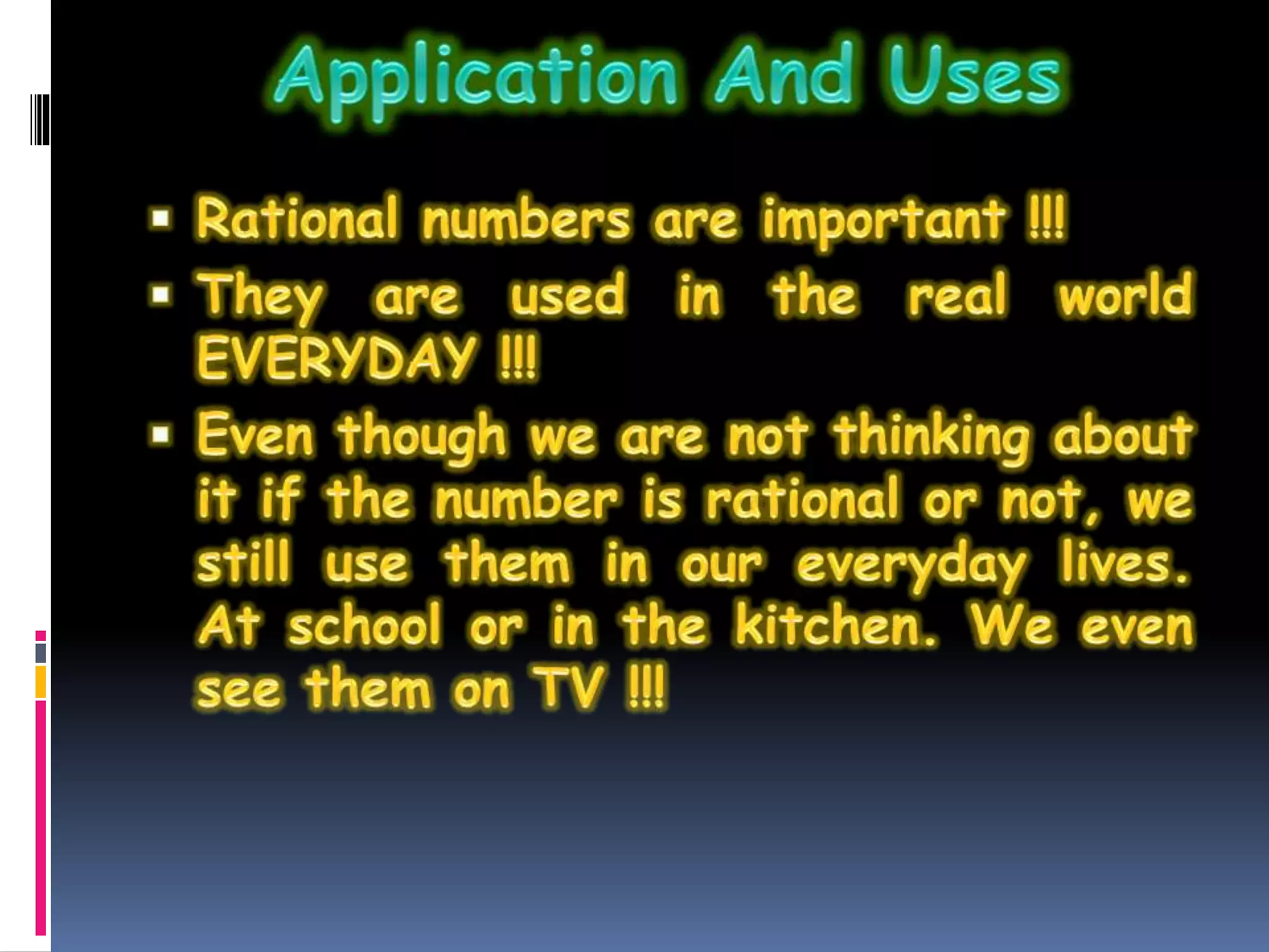 Rational numbers | PPTX