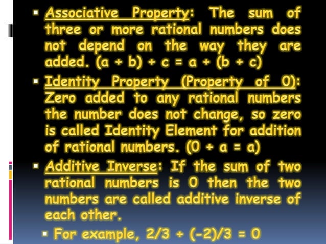 Rational numbers | PPTX