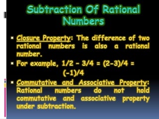 Rational numbers | PPT