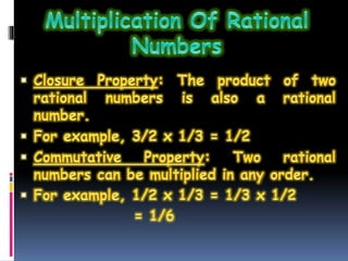 Rational numbers | PPT