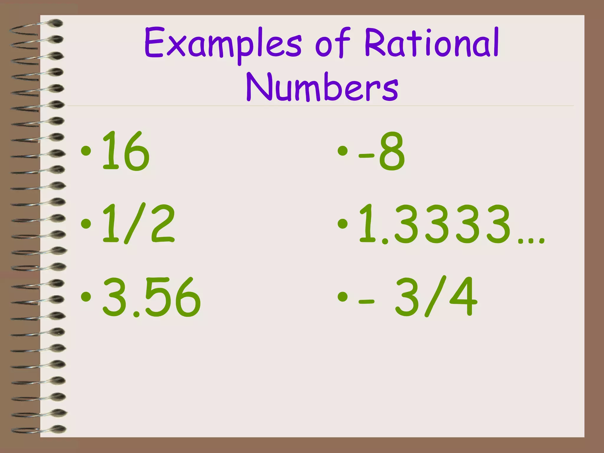 Rational numbers class 9th | PPT