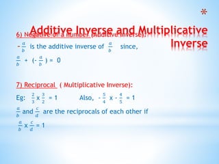 Rational numbers | PPTX