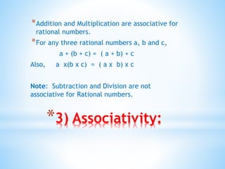 Rational numbers | PPTX