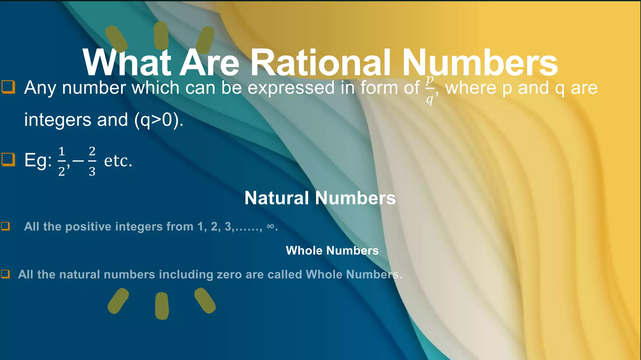 Rational numbers Class VIII | PPT