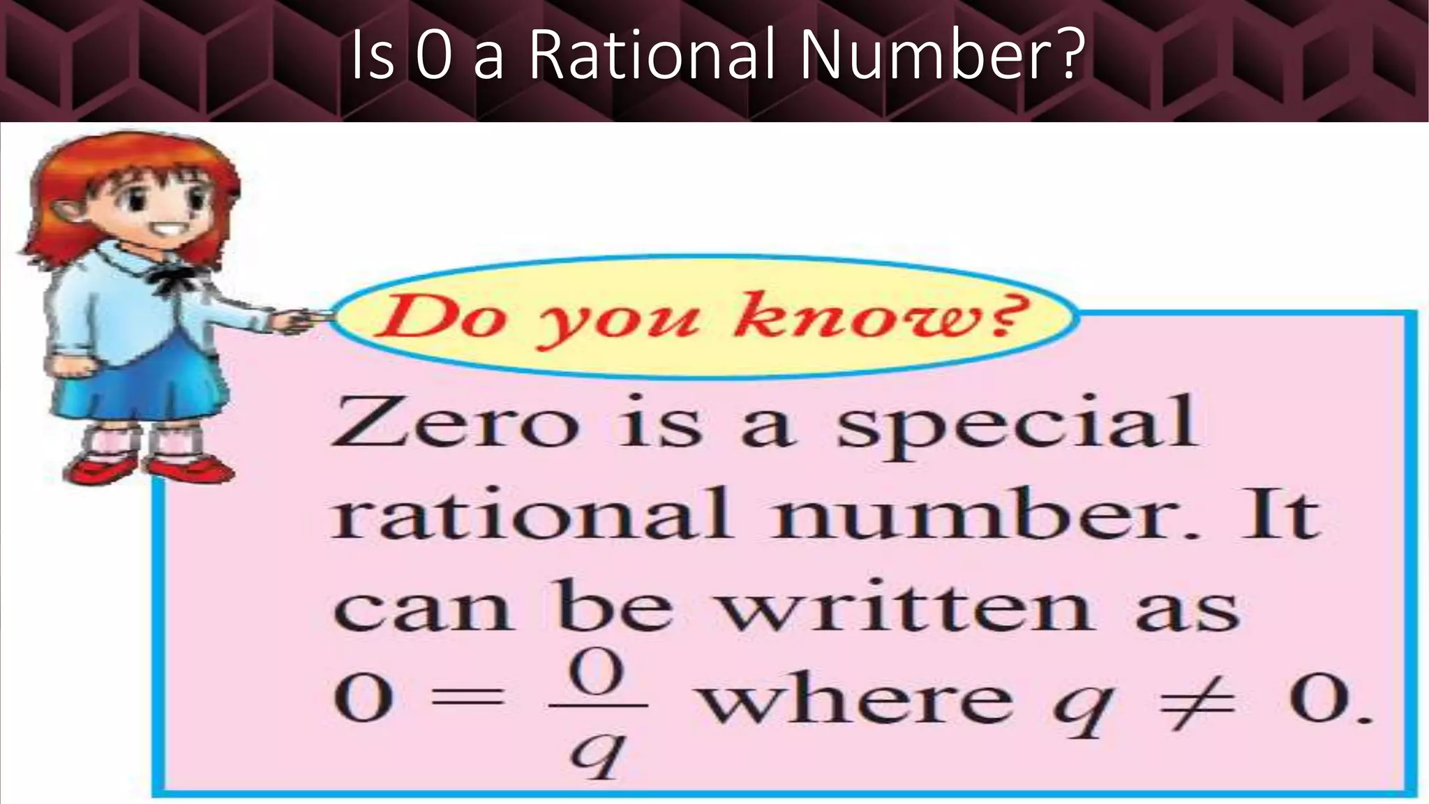 Rational numbers Class VIII | PPT