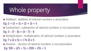 Rational numbers | PPTX