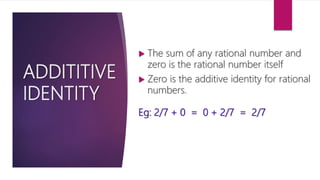 Rational numbers | PPTX