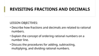 INSTRUCTIONAL MATERIALS REVISITING RATIONAL NUMBERS.pptx