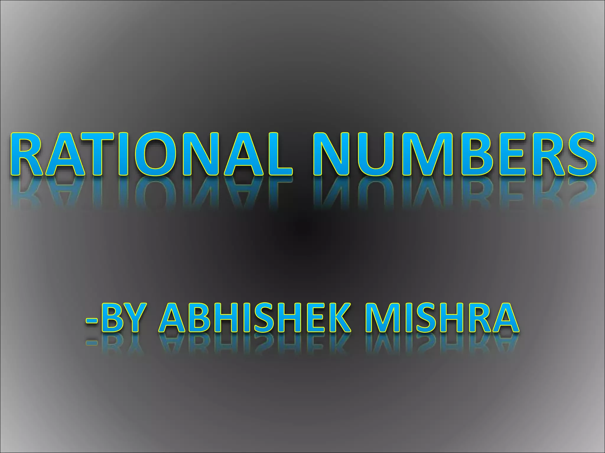 Chapter-1 Rational numbers Class 8th | PPTX