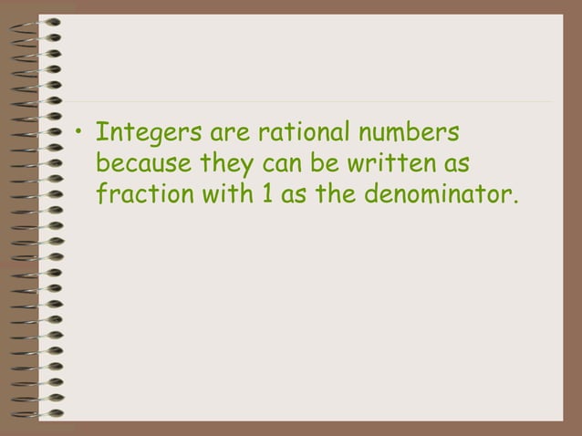 Rationalnumbers (1) | PPT