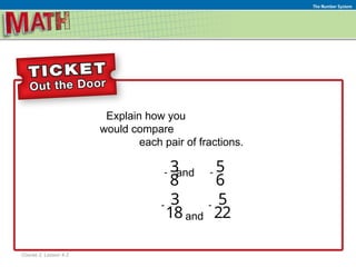 Rational Numbers and Fractions Rational Numbers and Fractions .pptx