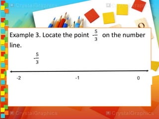 Rational numbers in the number line | PPTX