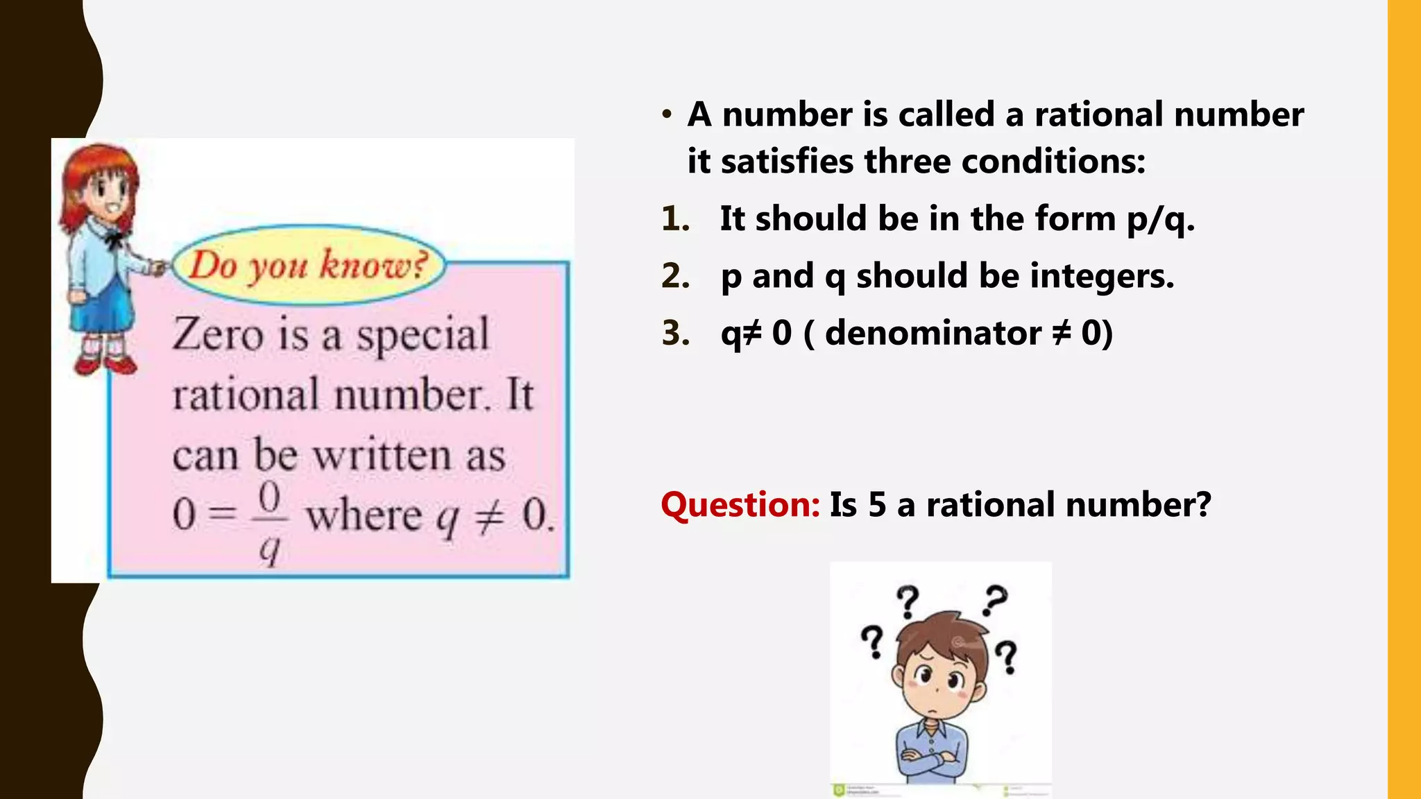 Rational Numbers Introduction Ex 11 Ppt