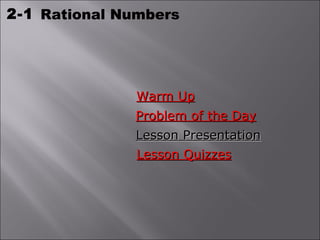 Rational numbers | PPT
