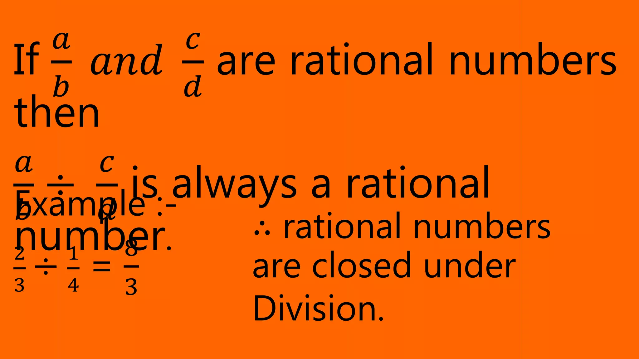 Properties of Rational Numbers | PPTX