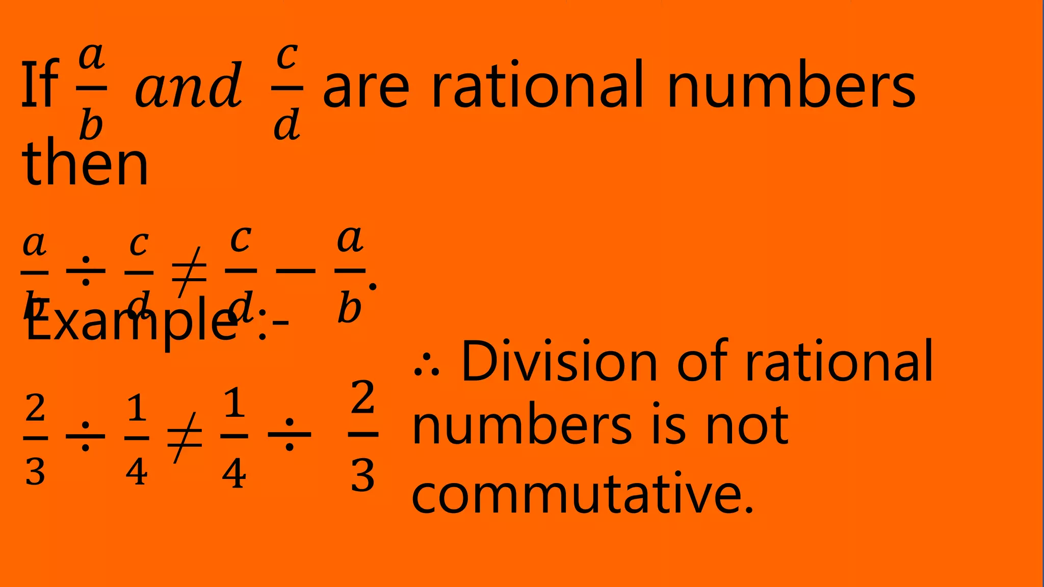 Properties of Rational Numbers | PPTX