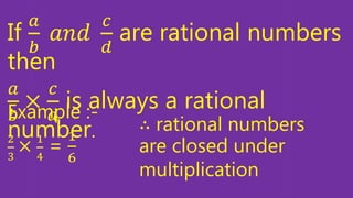 Properties of Rational Numbers | PPT