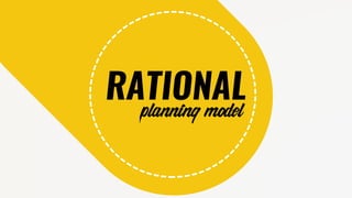 Rational Planning Model | PDF