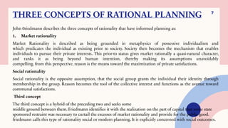 rational planning (PART OF URBAN PLANNING) | PPT
