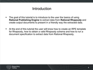 Using Rational Publishing Engine to generate documents from Rational ...