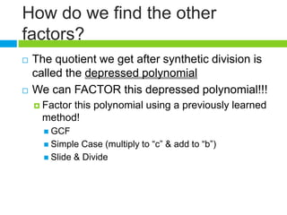 Rational Root Theorem | PPTX