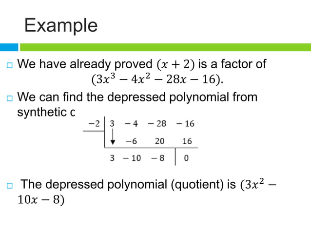 Rational Root Theorem | PPTX | Computing | Technology & Computing