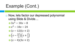 Rational Root Theorem | PPT