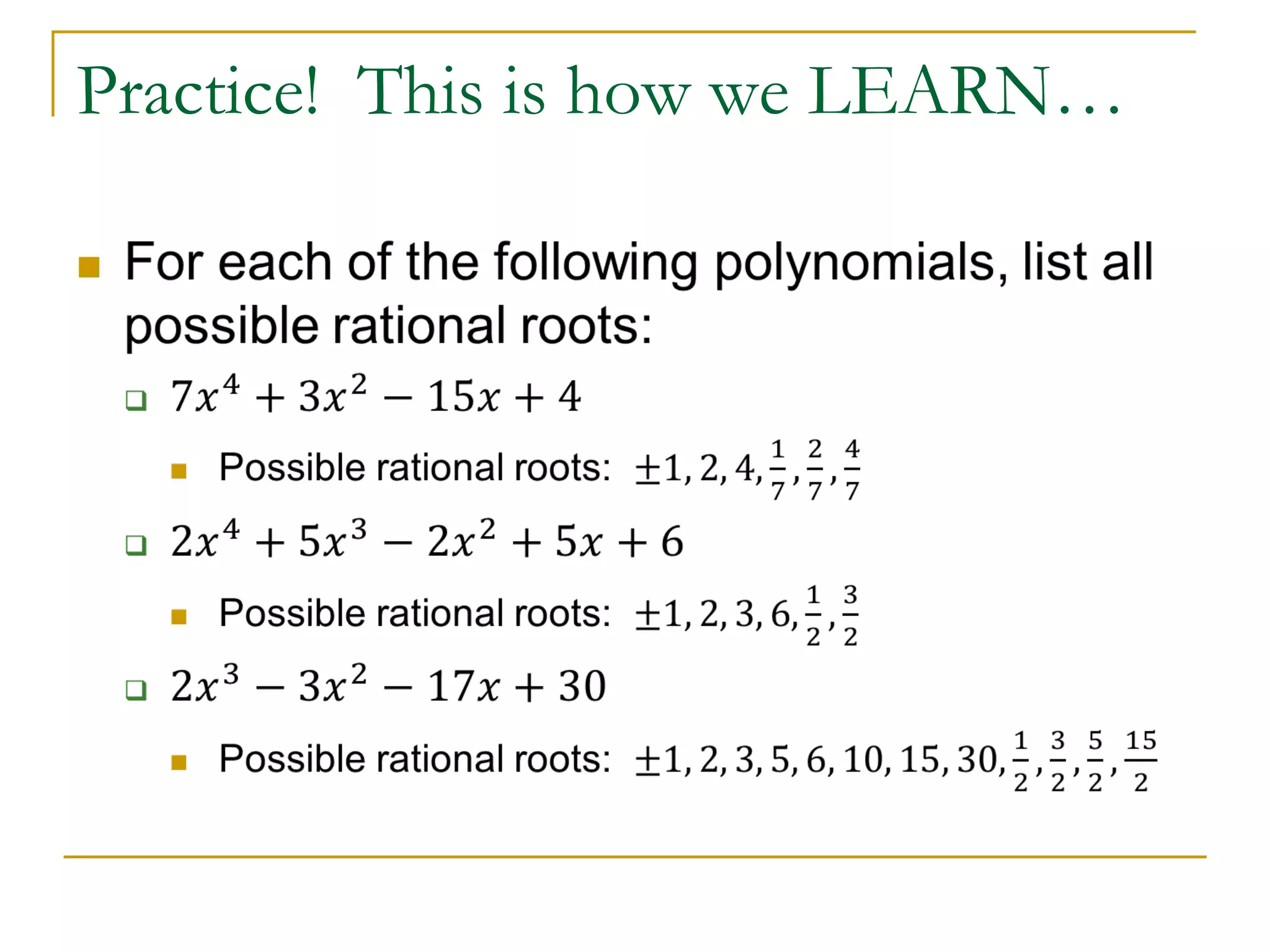 Rational Root Theorem.ppt