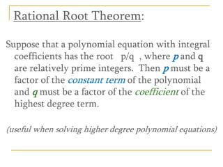 Rational Root Theorem.ppt