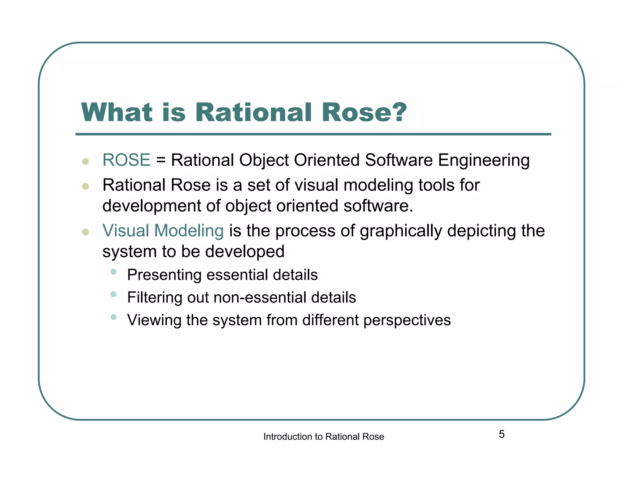 Rational rose tutorial | PDF