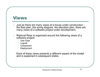 Rational rose tutorial | PDF