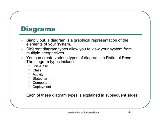 Rational rose tutorial | PDF