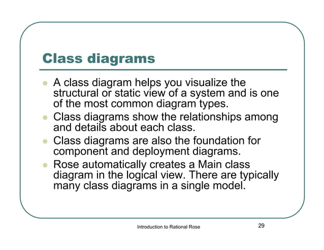 Rational rose tutorial | PDF