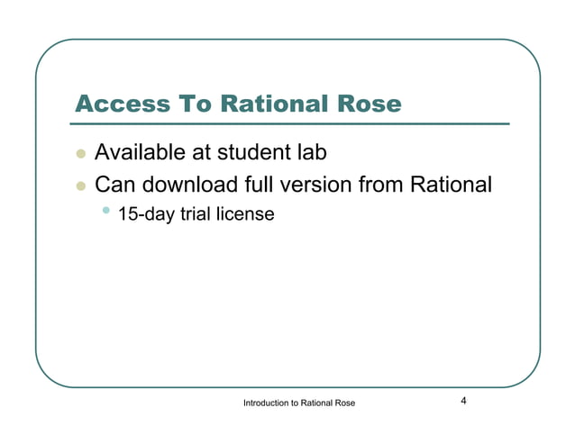 Rational rose tutorial | PDF