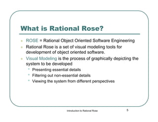 Rational rose tutorial | PDF