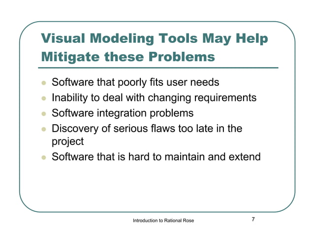 Rational rose tutorial | PDF