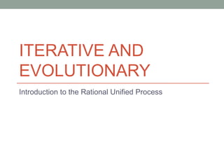 Rational unified process lecture-5 | PPT