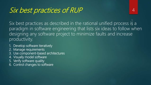 Rational unified process (rup) | PPTX | Programming Languages | Computing