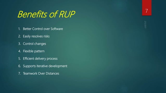 Rational unified process (rup) | PPTX | Programming Languages | Computing