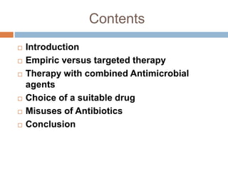 Rational use of Antibiotics | PPTX