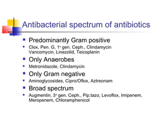 Rationaluseofantibiotics 150109060106-conversion-gate02 | PPT