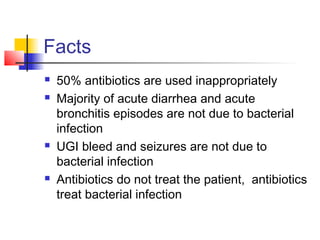 Rational use of antibiotics | PPT