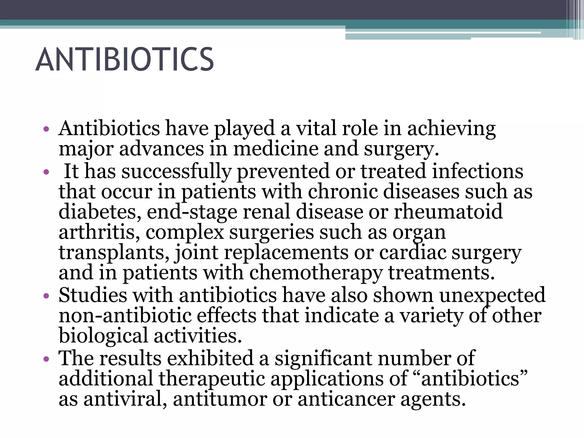 Rational use of antibiotics | PPTX