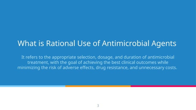 Rational use of Antibiotics - MBBS MICROBIOLOGY 2024 | PPT